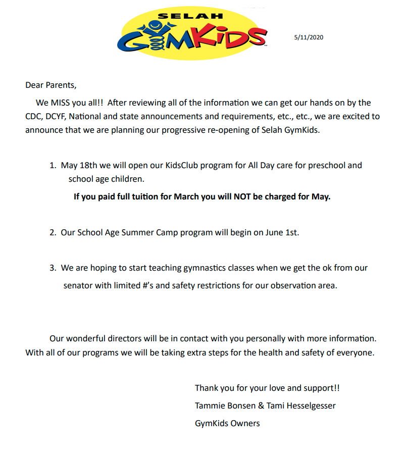 Selah GymKids | Where Fitness and Fun Go Hand in Hand | Childcare